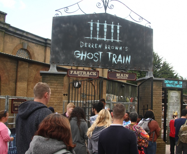 Derren Brown’s Ghost Train Begins Limited Service - Attraction Source